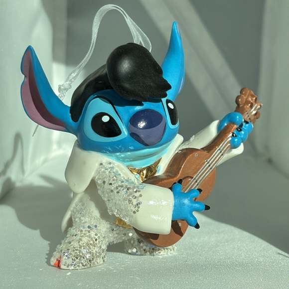 Disney | Holiday | Nib Sparkling Rockstar Stitch Porcelain Glitter ...